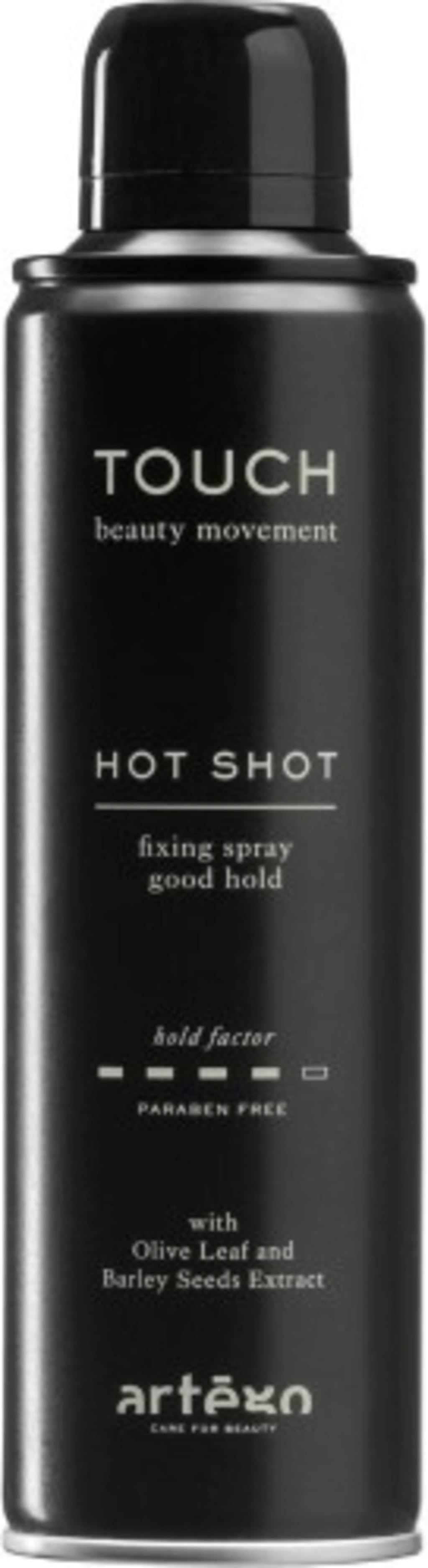 Artego Touch Hot Shot fixing spray good hold 250 ml | P-Zazz Salon & Spa